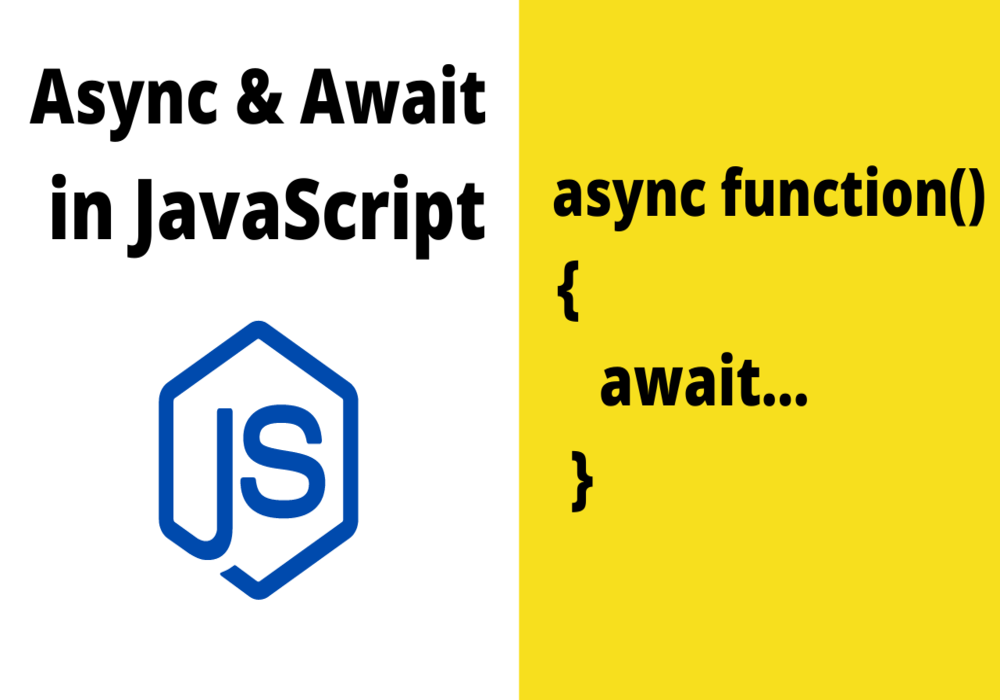 Async And Await In JavaScript Use My Notes