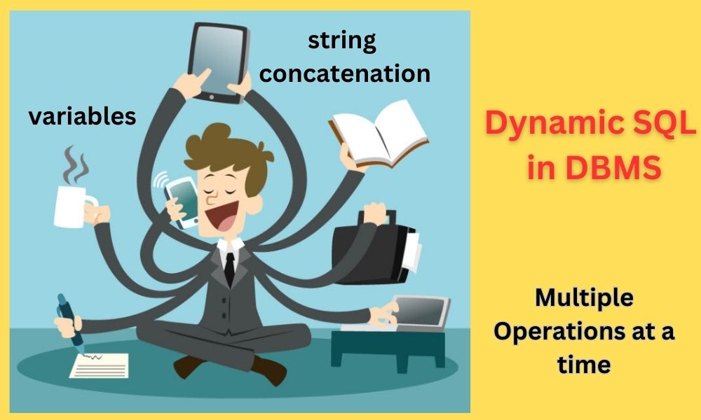 Dynamic SQL In DBMS UseMyNotes