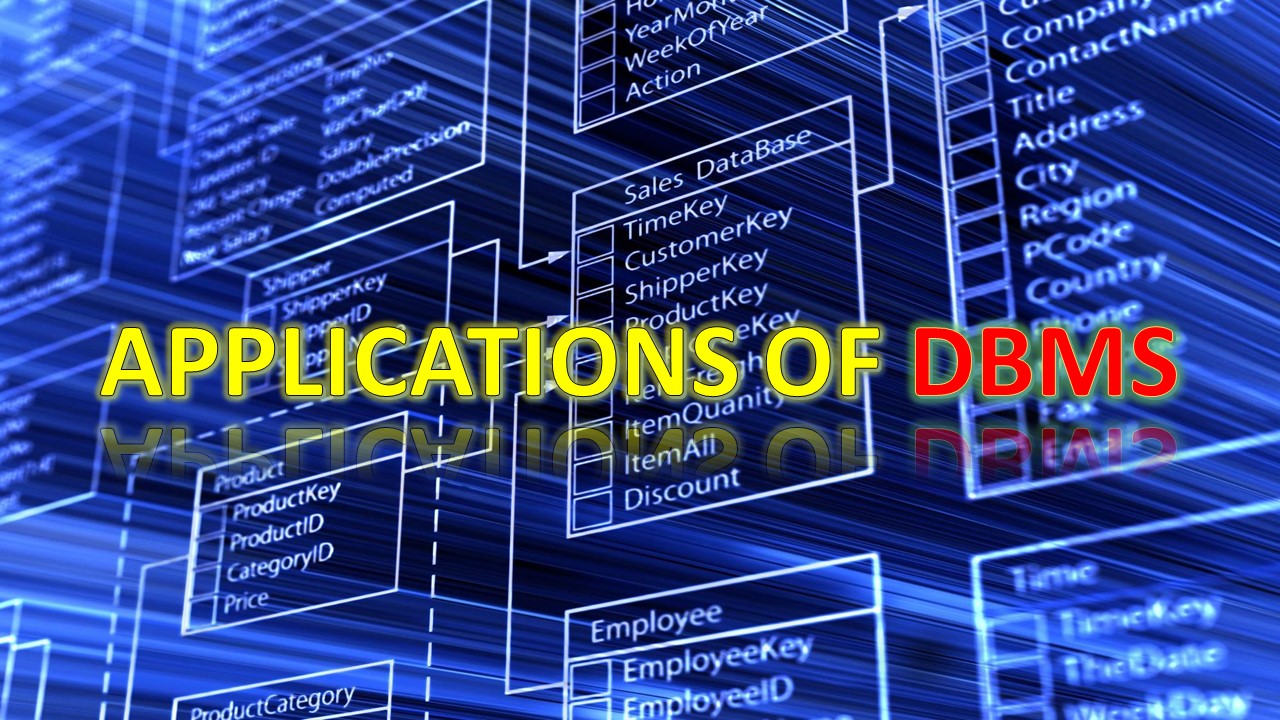 Know 11 Applications Of Dbms In Real Life Usemynotes