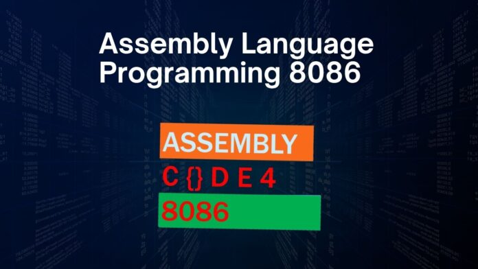Assembly Language Programming 8086 Microprocessor - UseMyNotes