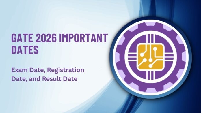 GATE 2026 Important Dates, Exam Date, Registration Closing Date, and ...