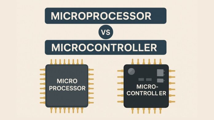 Microprocessor vs Microcontroller – Key Differences, Features ...