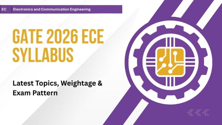 GATE 2026 ECE Syllabus: Latest Topics, Weightage & Exam Pattern ...