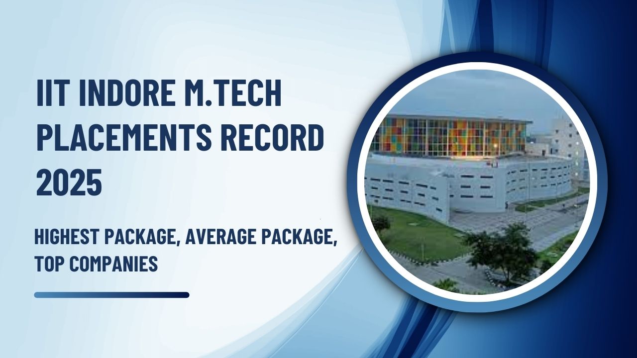 IIT Indore MTech Placements Record 2025: Highest Package, Average Package, Top Companies ...