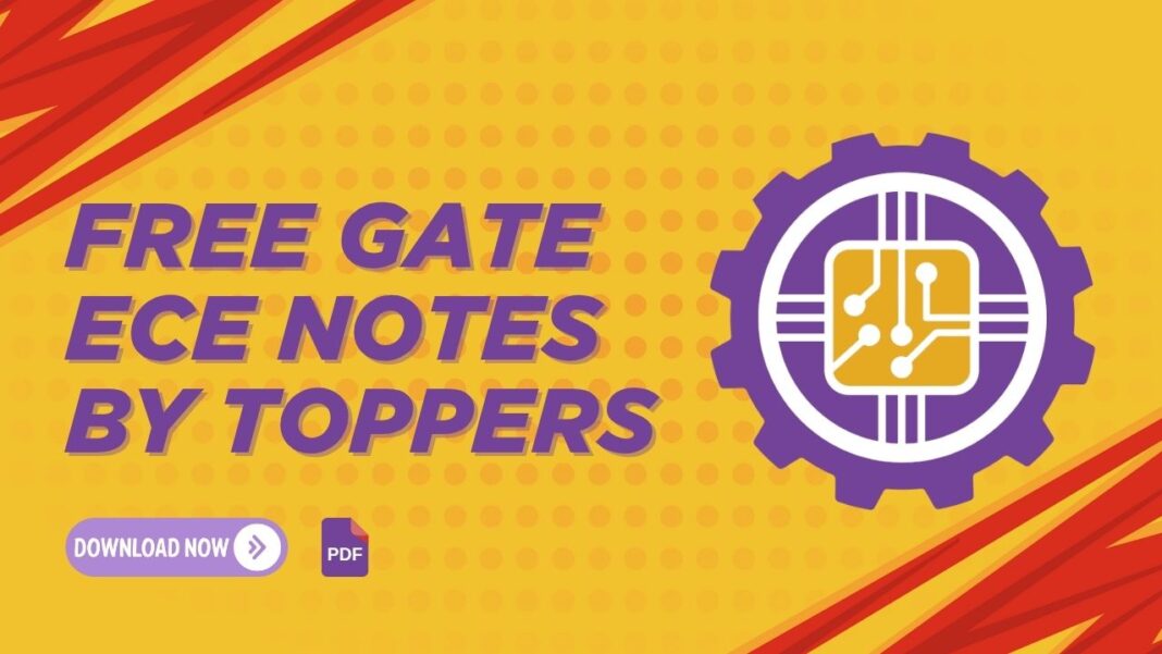 Free GATE ECE Notes by Toppers – Download PDFs - UseMyNotes