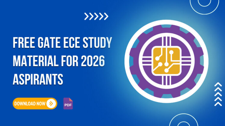 Free GATE ECE Study Material for 2026 Aspirants – Download PDFs & Notes ...