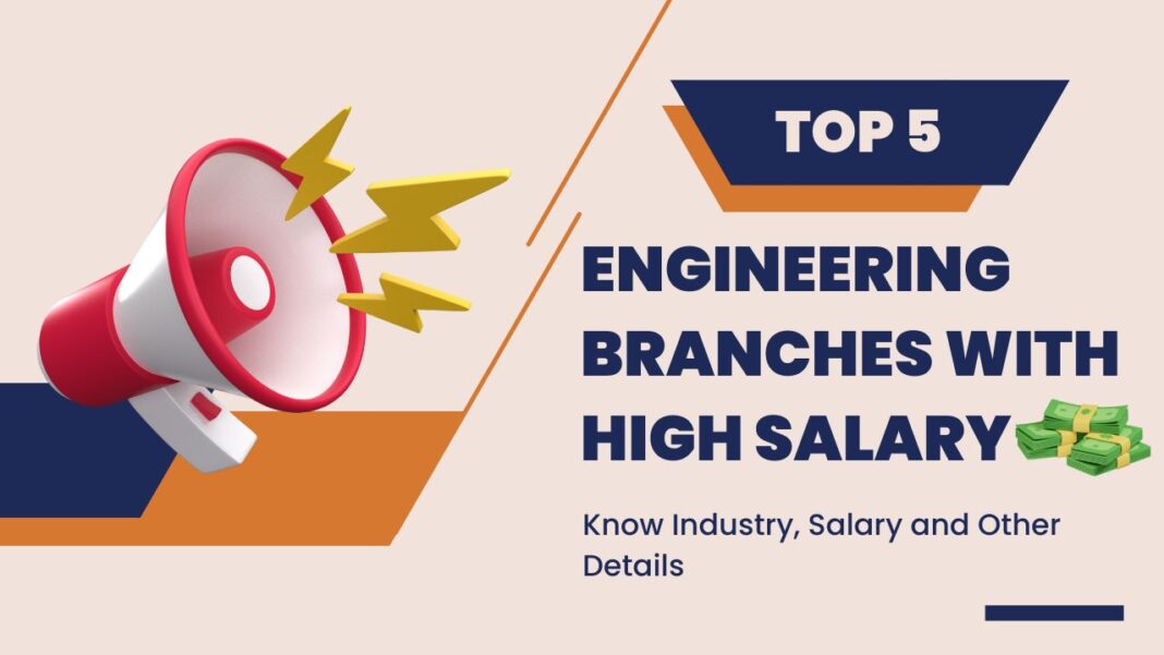 Top 5 Engineering Branches with High Salary – Know Industry, Salary and ...