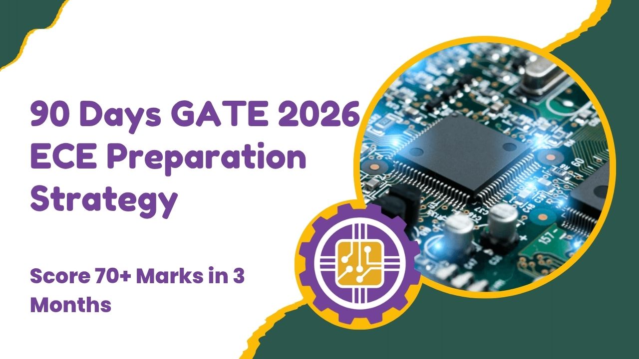 90 Days GATE 2026 ECE Preparation Strategy: Score 70+ Marks in 3 Months ...