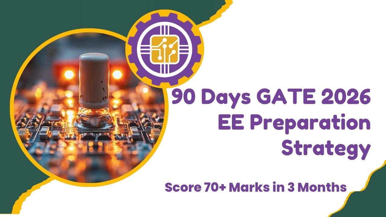 90 Days GATE 2026 EE Preparation Strategy: Score 70+ Marks in 3 Months ...