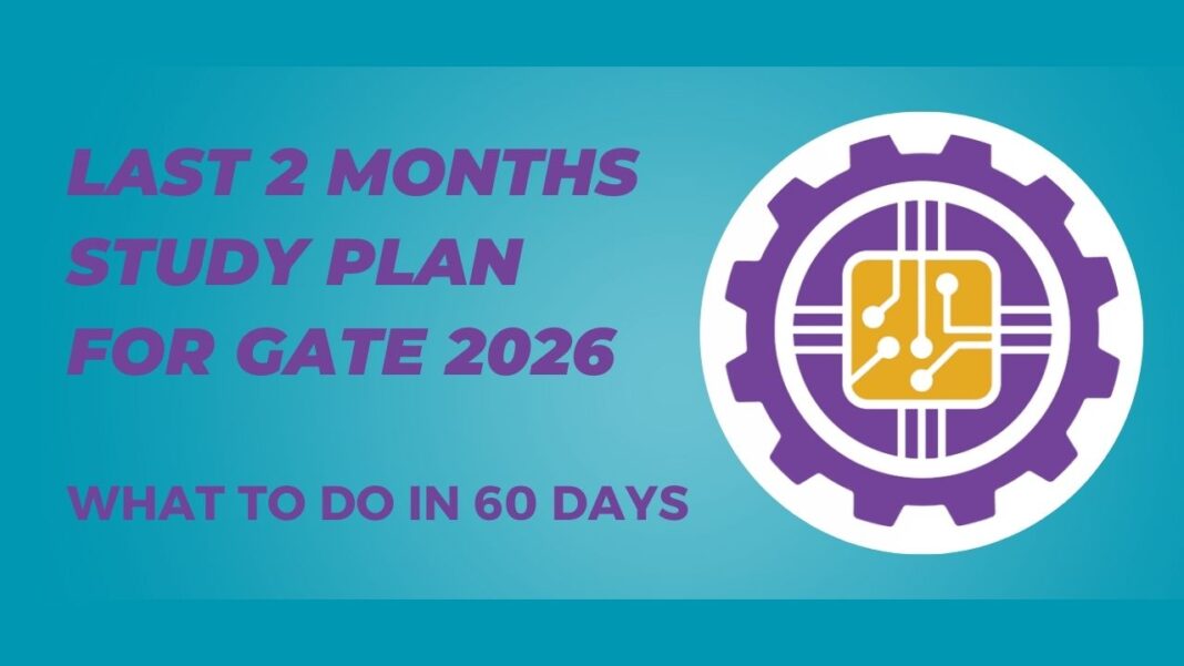 Last 2 Months Study Plan for GATE 2026 - What to do in 60 Days - UseMyNotes